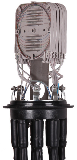 MT-1558 FTTH 2 in 2 Out Vertical Type FOSC Fiber Optic Closure Joint ...