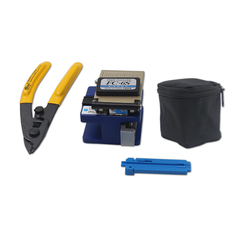 MT-8422 FTTH Fiber Optic Toolkit FTTH Optical Fiber Splicing Tool Box ...