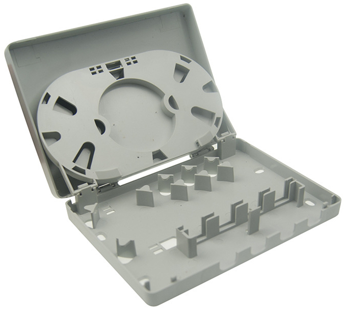 MT-1212 4 Port FC/PC Mounting Box Fiber Optic Outlet Box FTTH Mini ...